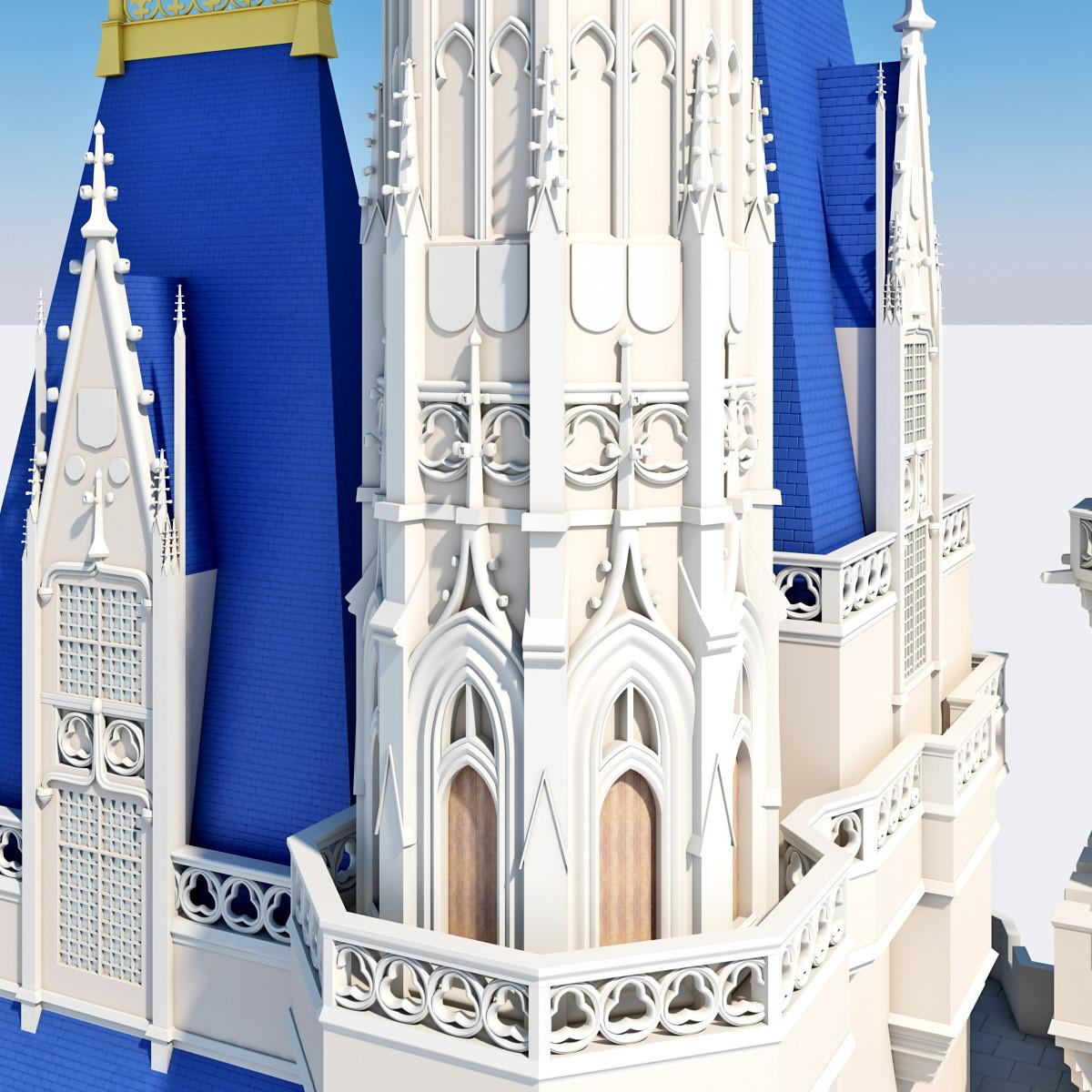 Cinderella Castle 3d model | Best Of 3d Models